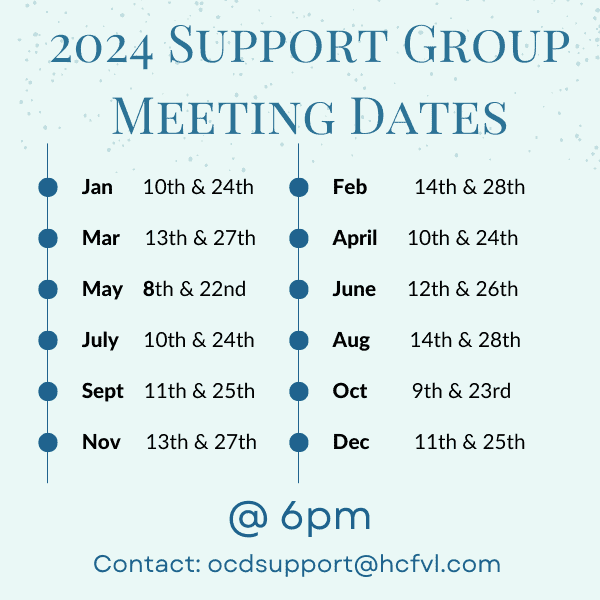 OCD Support Group | The Houston Center for Valued Living OCD Support Group | The Houston Center for Valued Living